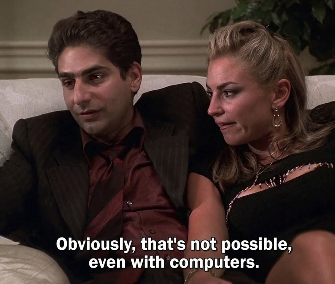 Chris Moltisanti That's Not Possible Meme Template | Insider Memes ...
