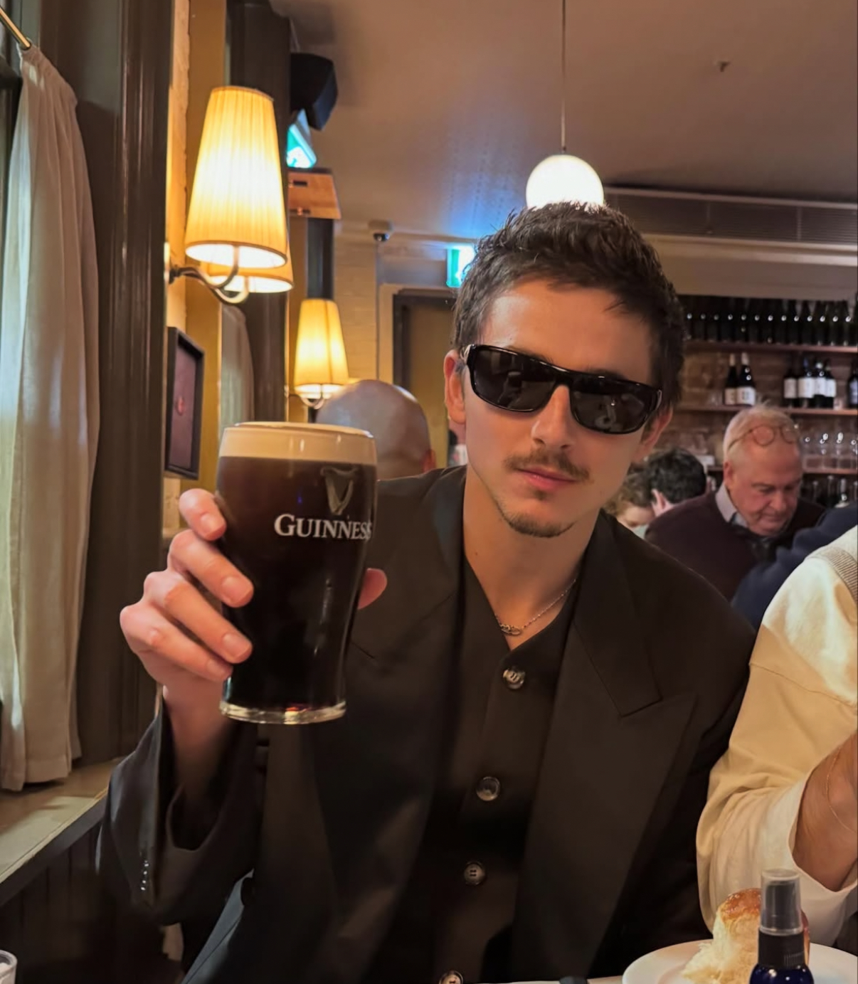 Timothee Chalamet Guinness Meme Template | Insider Memes | Viral Meme ...