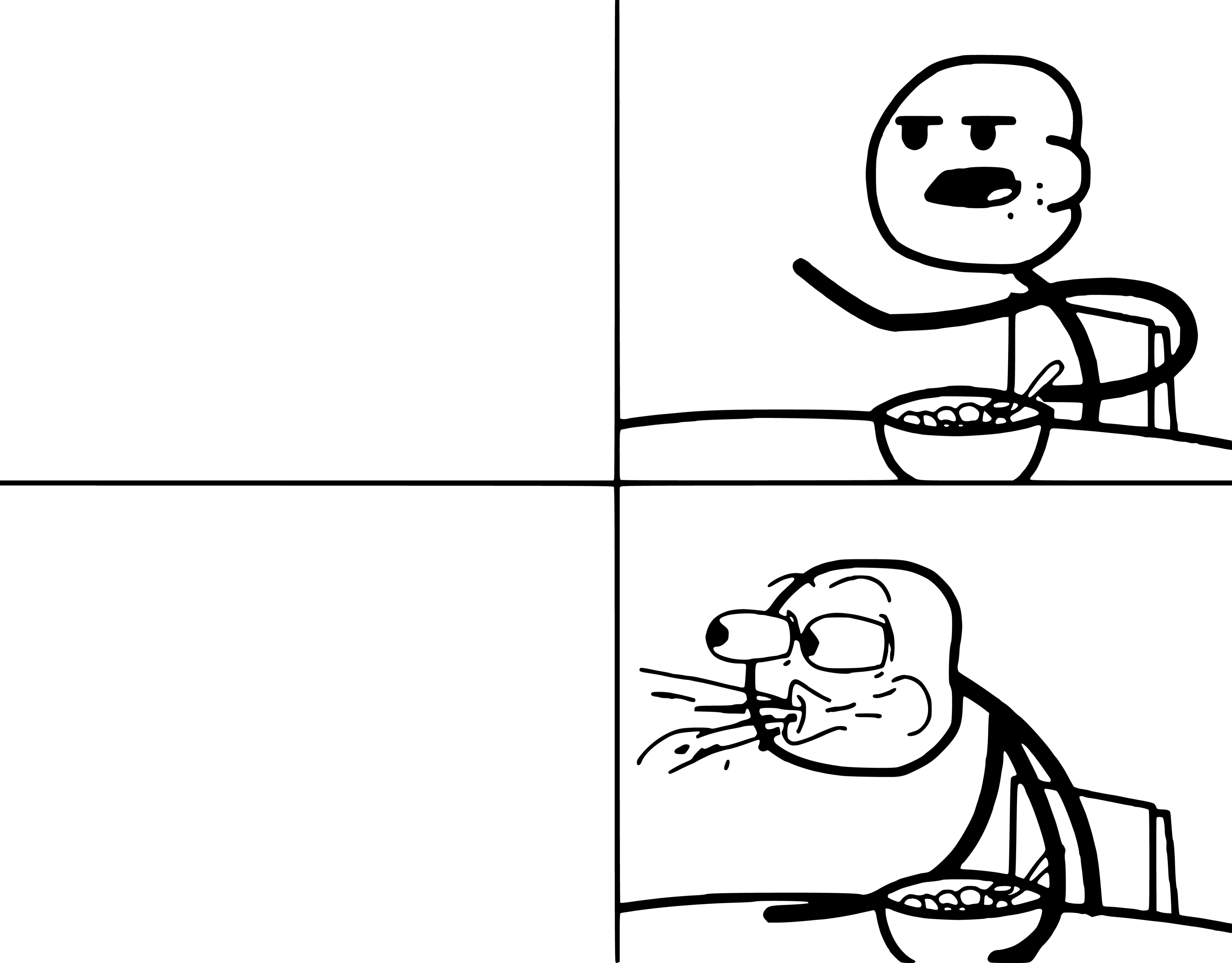 Cereal guy spit take Meme Template | Insider Memes | Viral Meme Generator